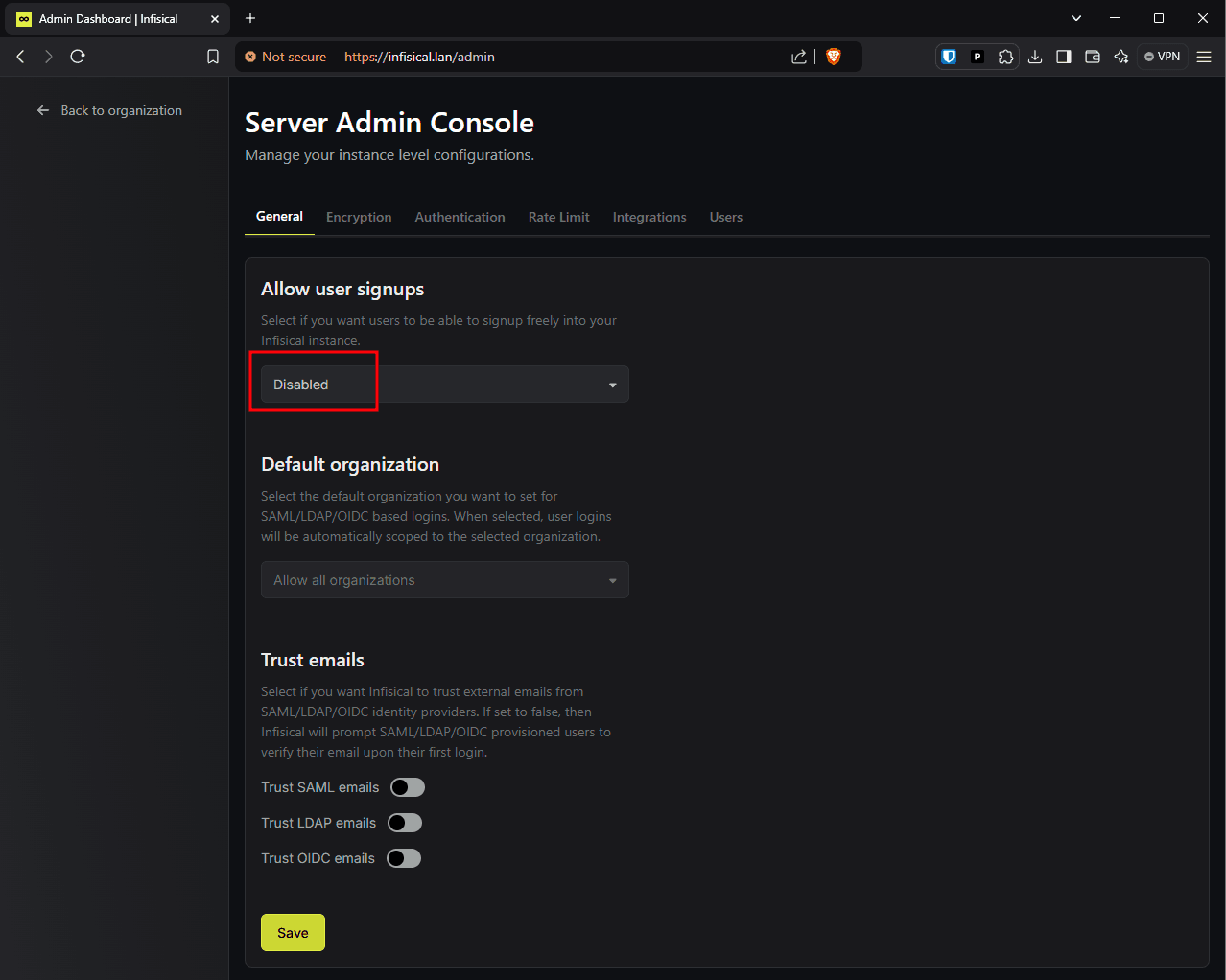 Self-Hosting Infisical: A Guide to Securing Your Homelab's Secrets